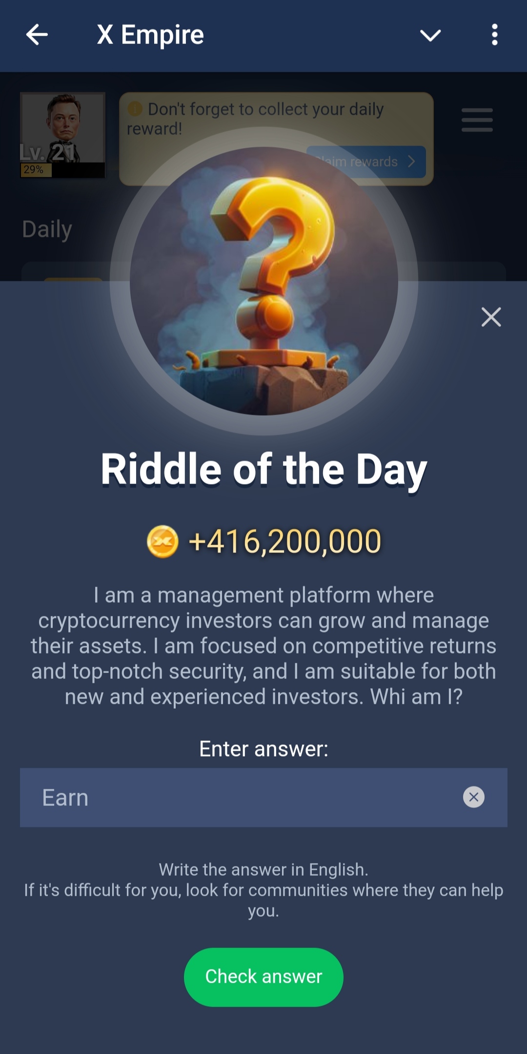 Musk Empire Riddle of the Day August 12 | Controverity