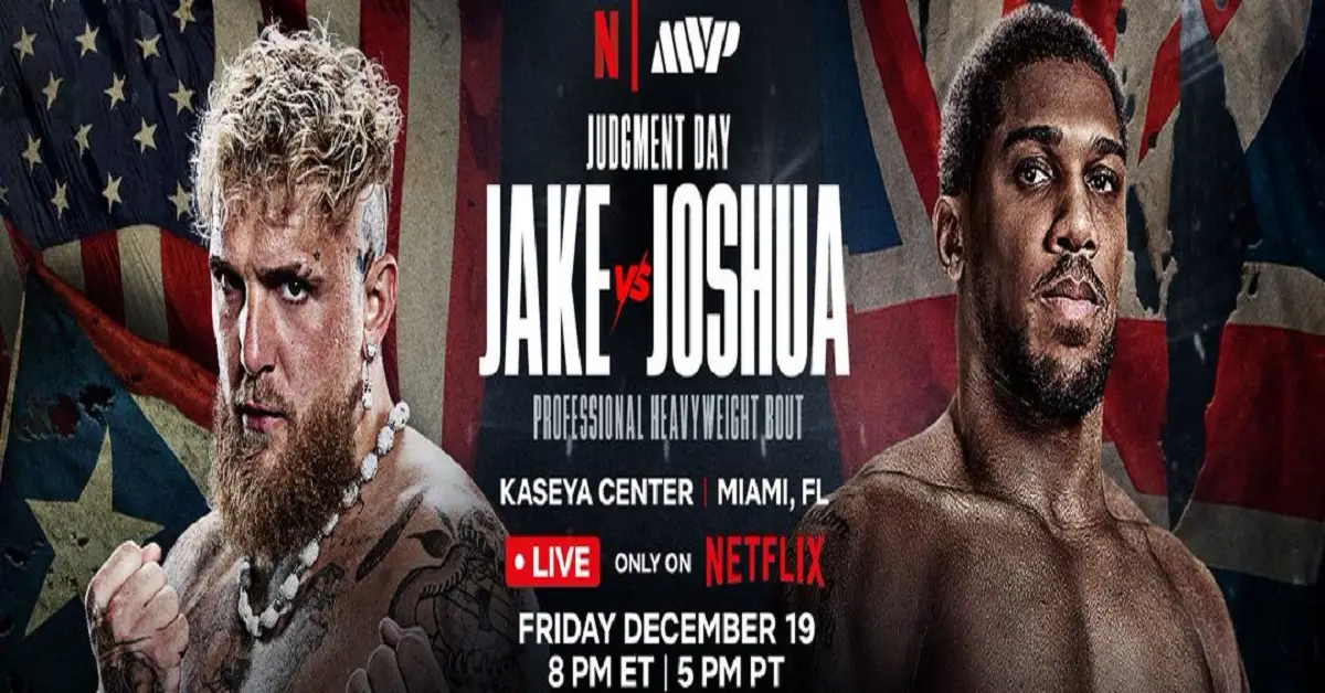 Jake Paul vs. Anthony Joshua Fight: Date, Time, Location, and All You Need to Know | Controverity