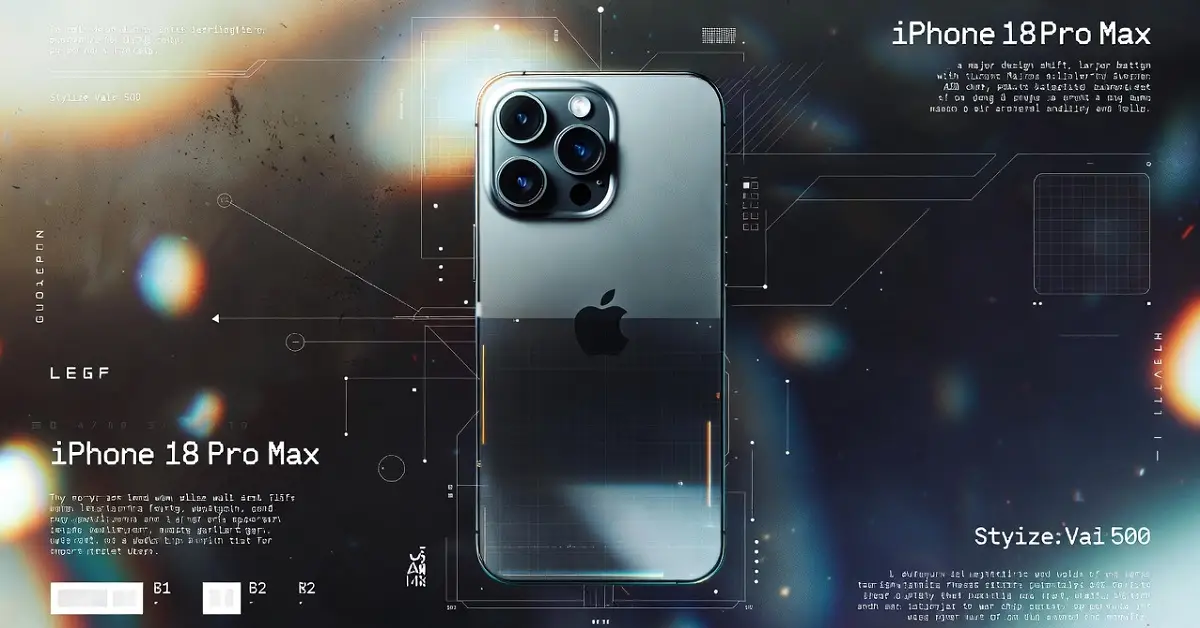 iPhone 18 Pro Max: Release Date, Price, Specs, Camera, and What to ...